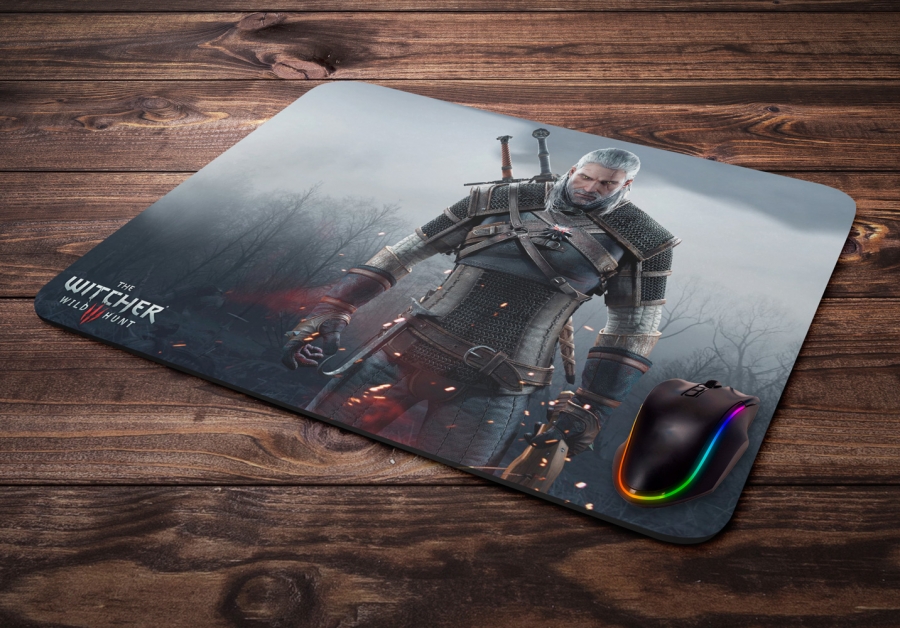 Mouse pad Gamer The Witcher Gerald - Artgeek - Loja Nerd de Decoração e ...