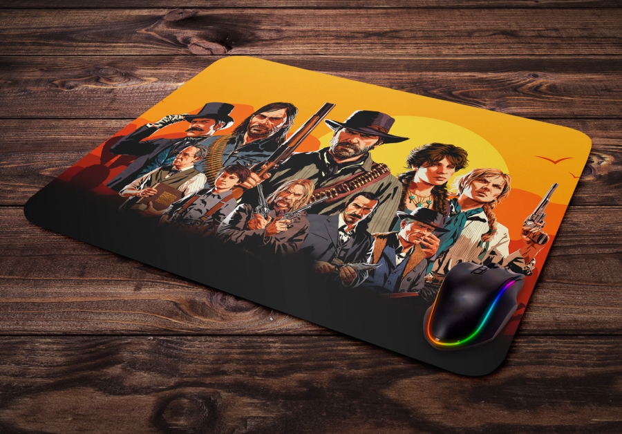 Mouse pad Gamer Red Dead Redemption MOD3 - Artgeek - Loja Nerd de ...
