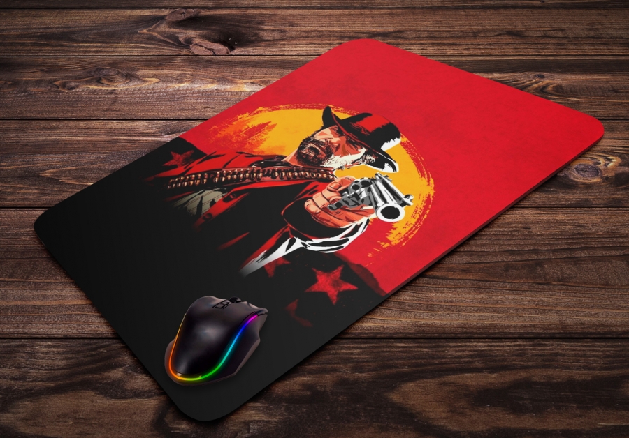 Mouse pad Gamer Red Dead Redemption MOD6 - Artgeek - Loja Nerd de ...