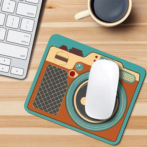 Mouse pad Camera Retro - Artgeek - Loja Nerd de Decoração e Presentes ...