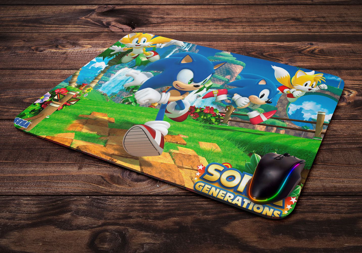 Mouse pad Gamer Sonic Generator - Artgeek - Loja Nerd de Decoração e ...