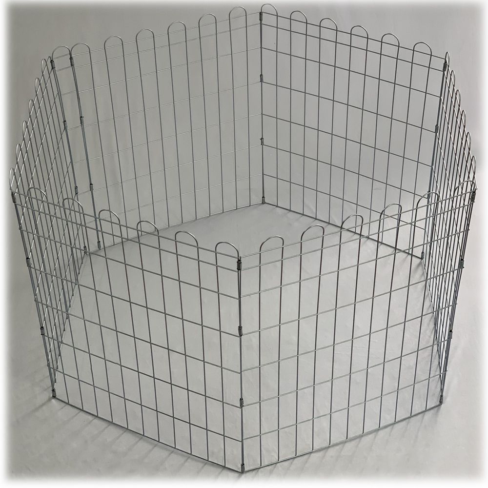 Cercado para Cachorro Metal Pet 63x50cm com 6 telas - Pet Shop ...