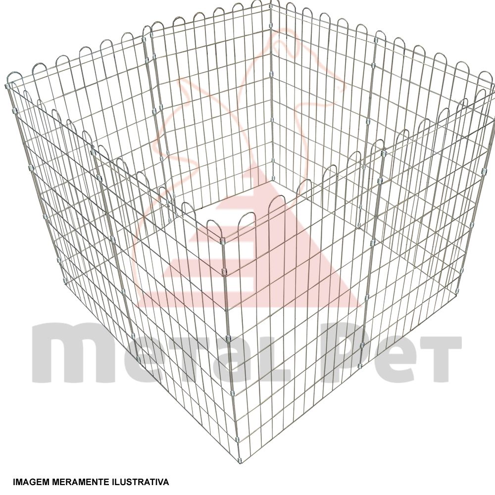 Cercado para Cachorro Metal Pet 83x60cm com 8 telas - Pet Shop ...