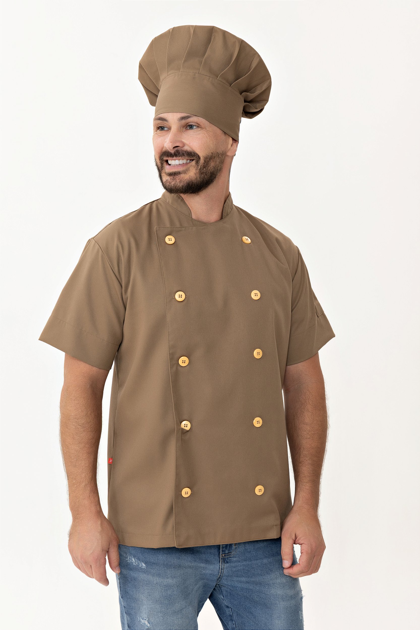 Camisa Masculina Chefe Cozinha - Dolman lisboa Terra - Uniblu - www ...