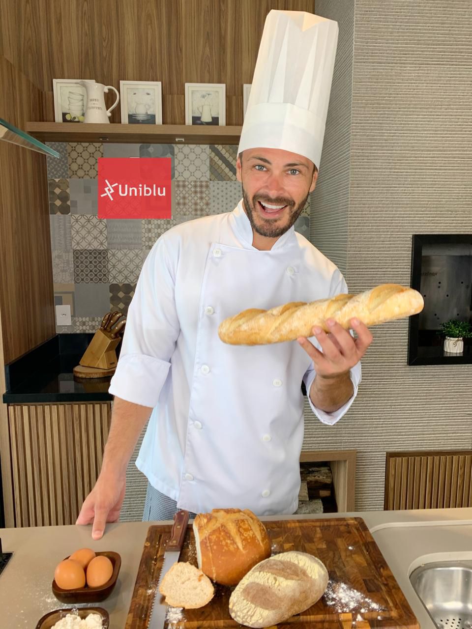 Touca Toque Blanch - Chapéu Cozinheiro - Modelo com Pregas Uniblu - www ...