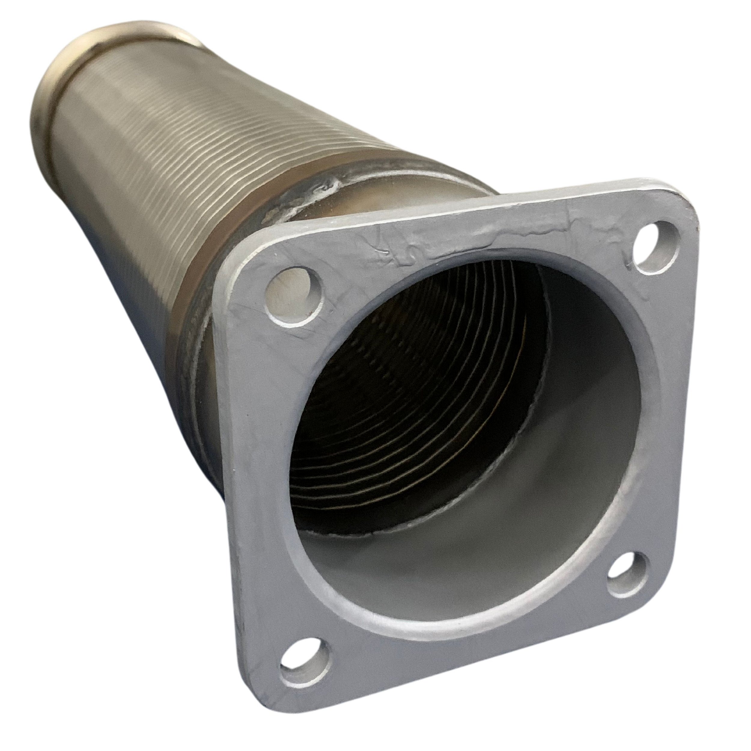 Tubo Flexivel Escapamento Silencioso 4 Pol Caminhão Volvo Vm Euro 3 210 ...