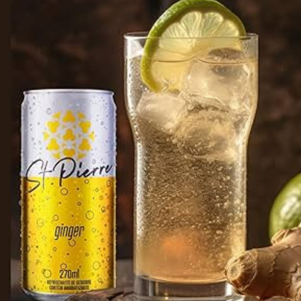 Refrigerante St. Pierre Ginger 270ml - 24 unids - Bebida In Box