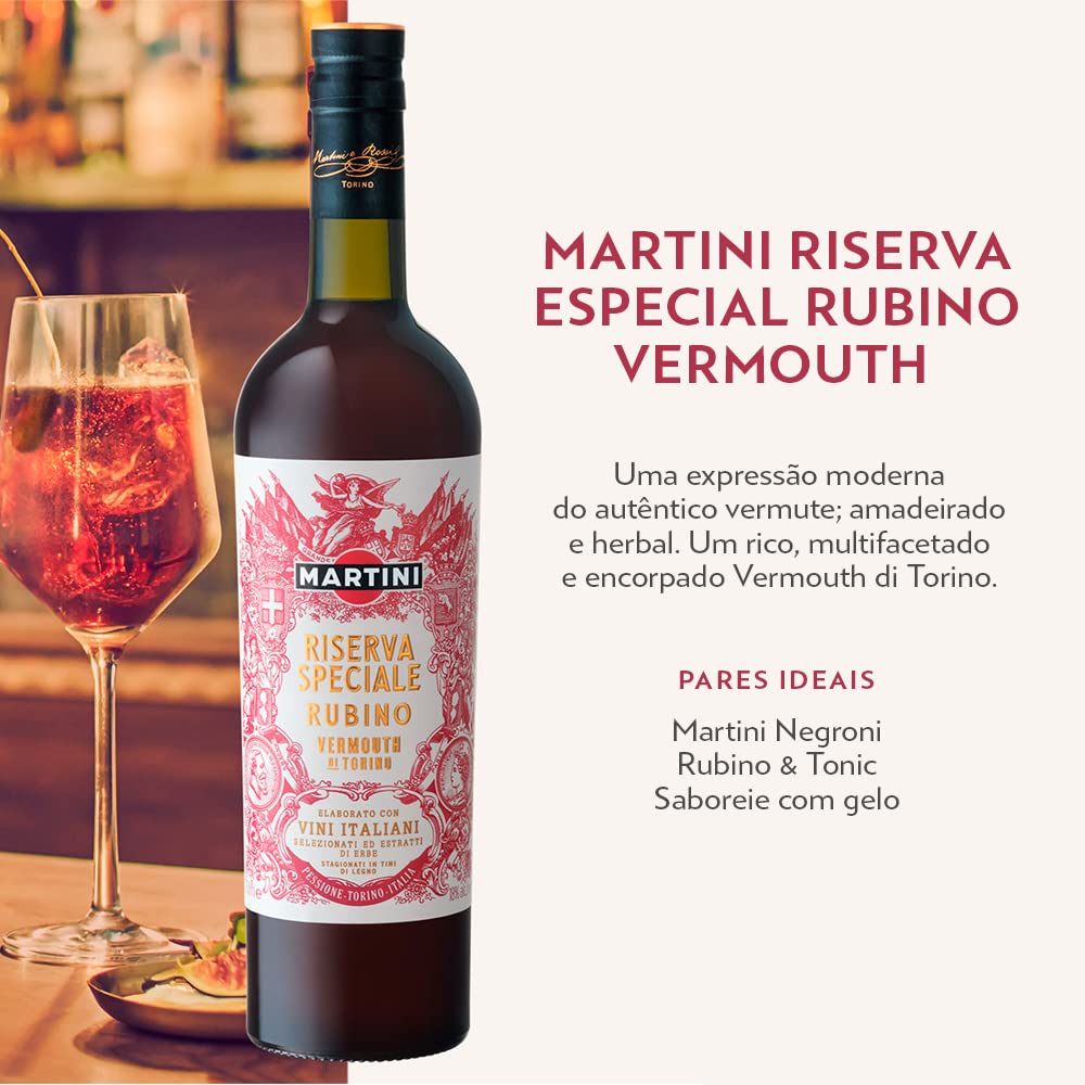 Vermouth Martini Riserva Speciale Rubino di Torino - 750 ml - Bebida In Box