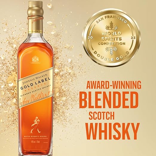 Whisky Johnnie Walker Gold Label - 750mL - Bebida In Box