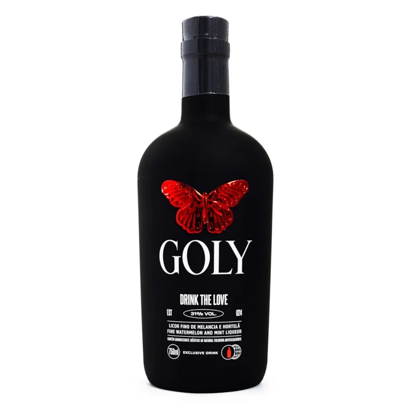 Licor Goly Melancia E Hortelã 750ml Refrescante Frutado E Suave ...