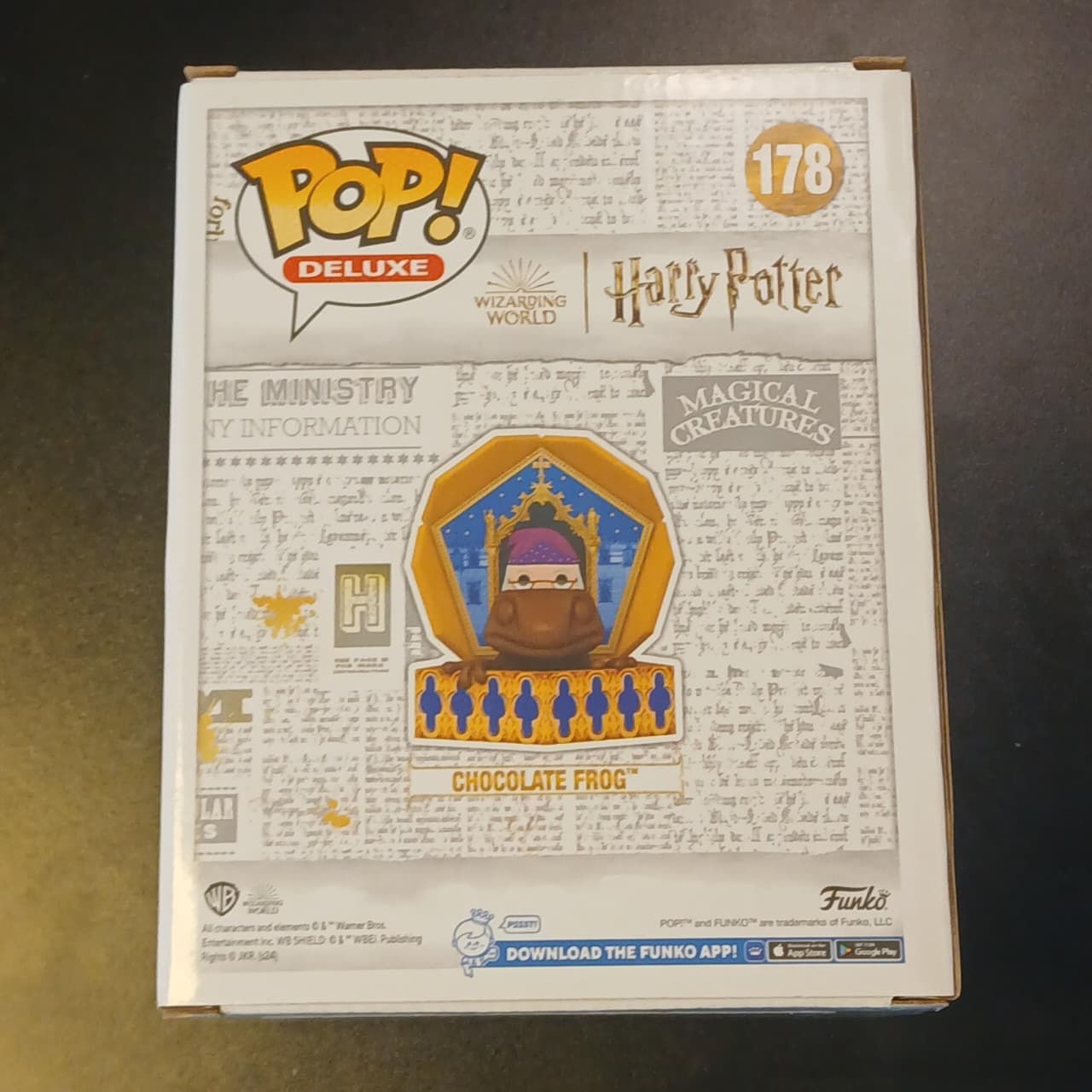 FUNKO POP! HARRY POTTER: CHOCOLATE FROG 178 - MOOVE GAMES