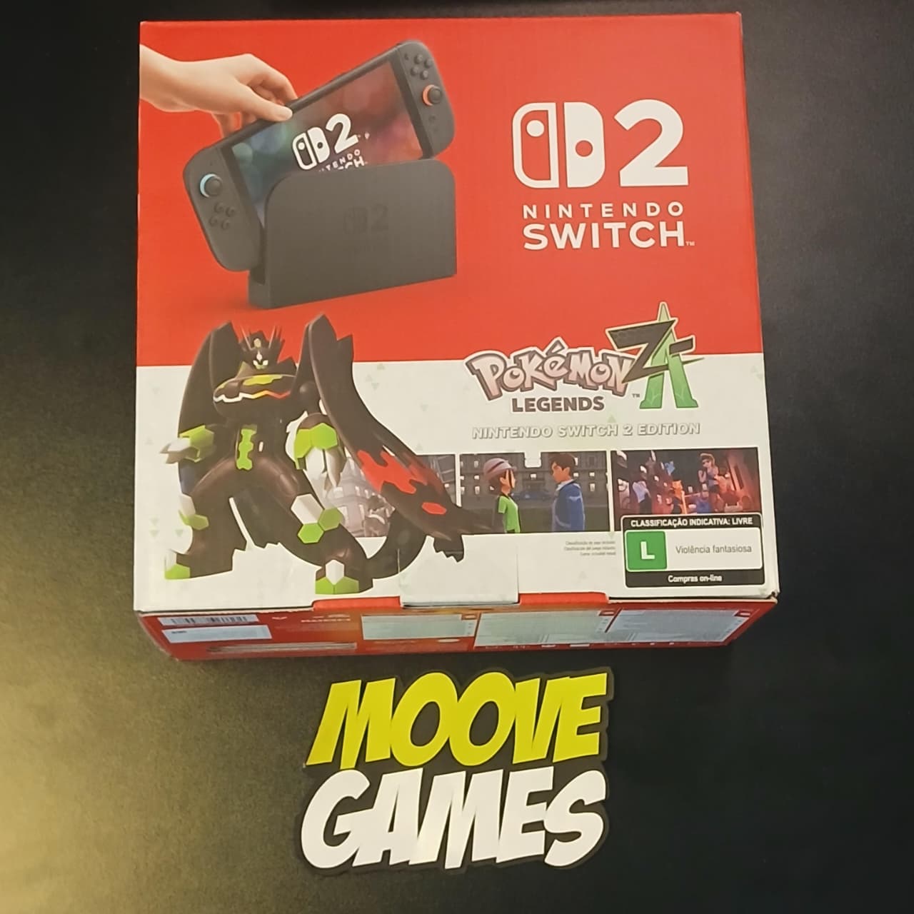 CONSOLE NINTENDO SWITCH 2 + POKÉMON LEGENDS Z-A - MOOVE GAMES