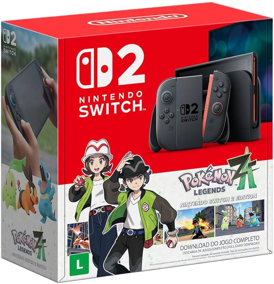 CONSOLE NINTENDO SWITCH 2 + POKÉMON LEGENDS Z-A - MOOVE GAMES