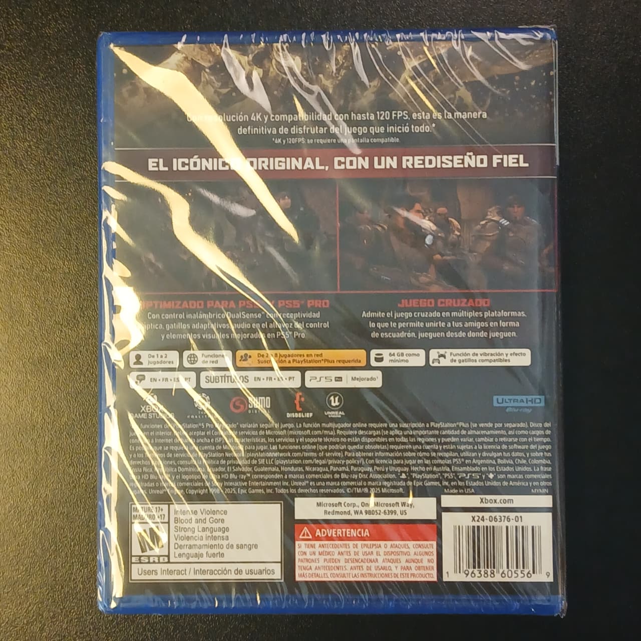 GEARS OF WAR RELOADED PS5 - MOOVE GAMES