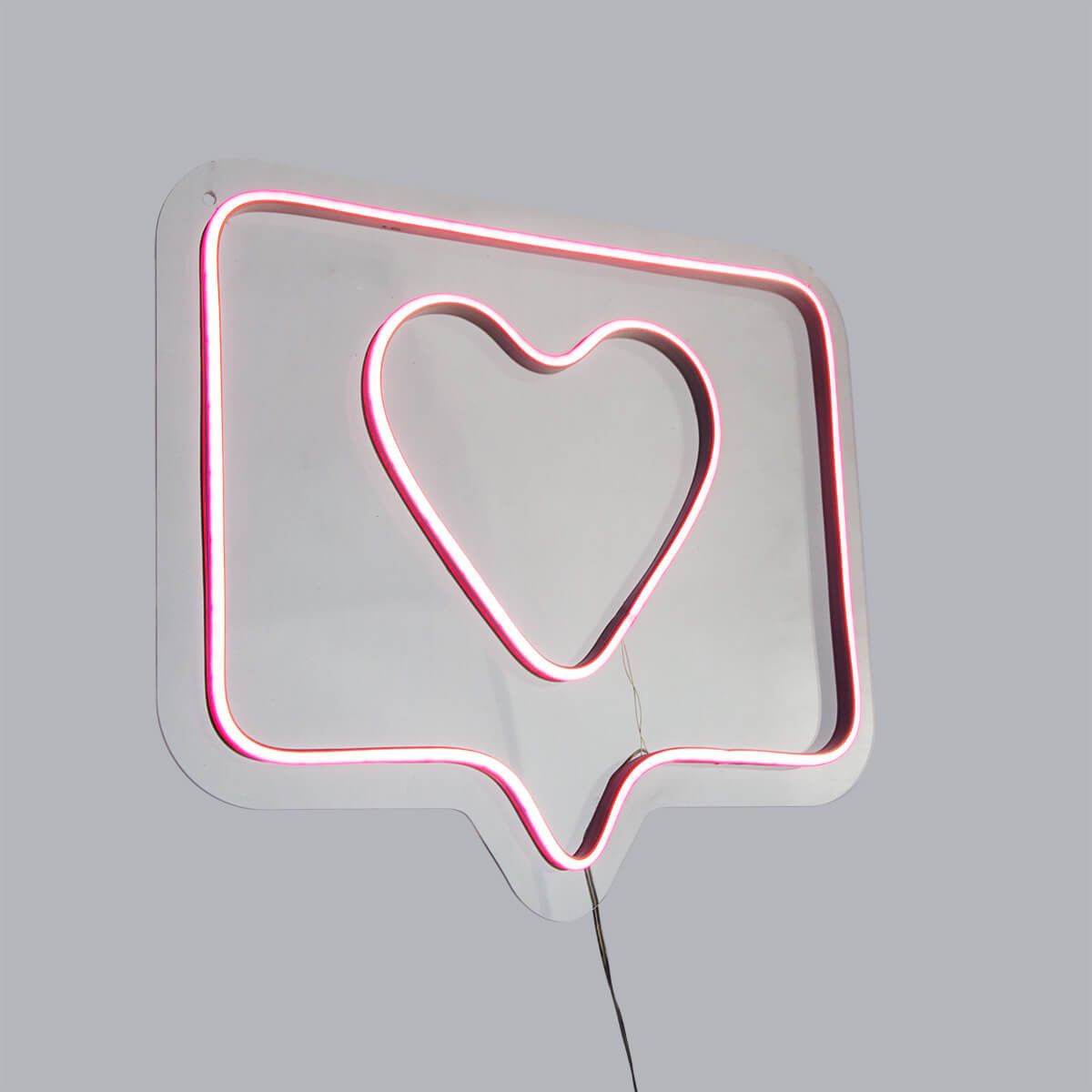 Painel Luminoso Letreiro Criativo INSTA - Neon LED Rosa - Trybo Design ...