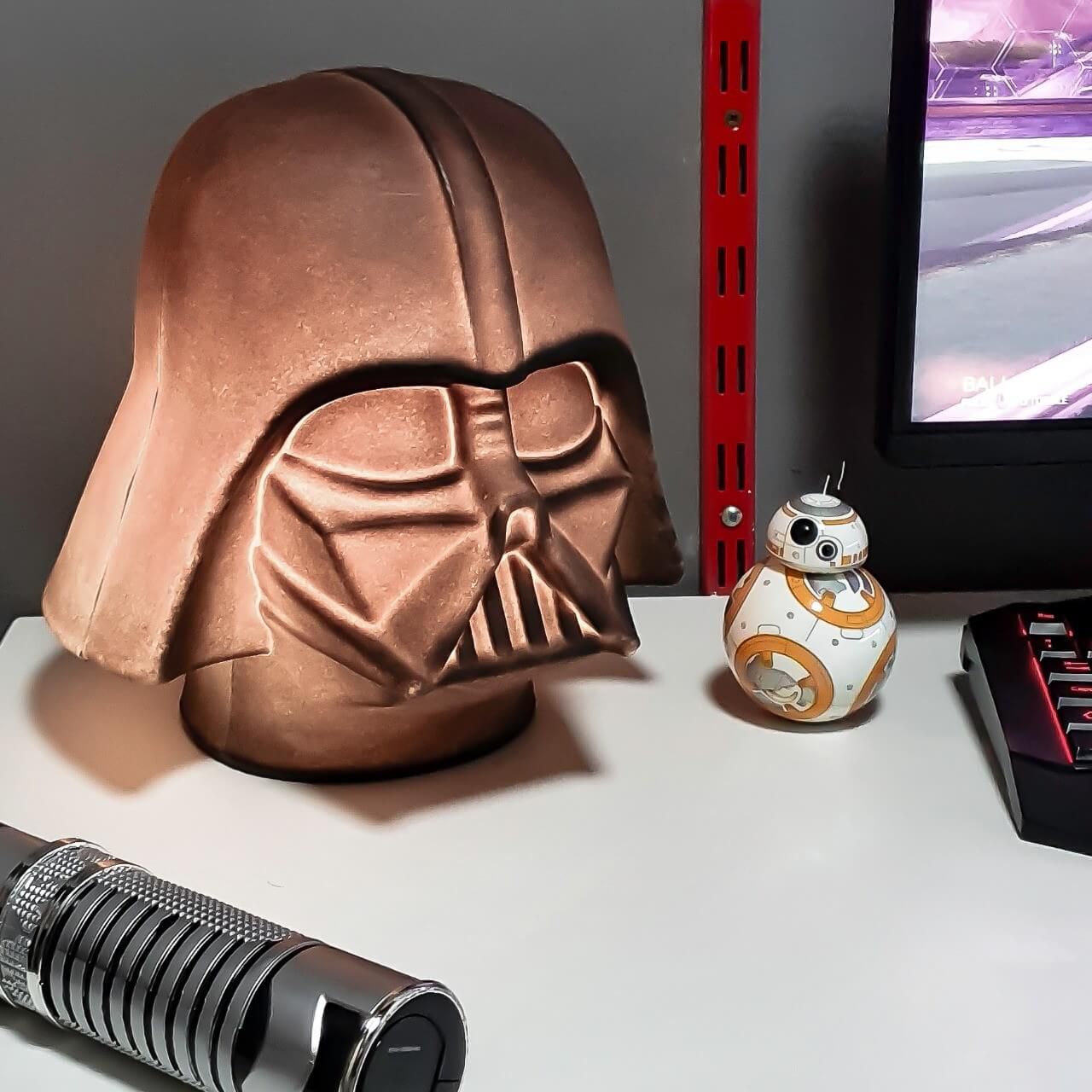 LUMINARIA DISNEY DARTH VADER - Trybo Design e Iluminação