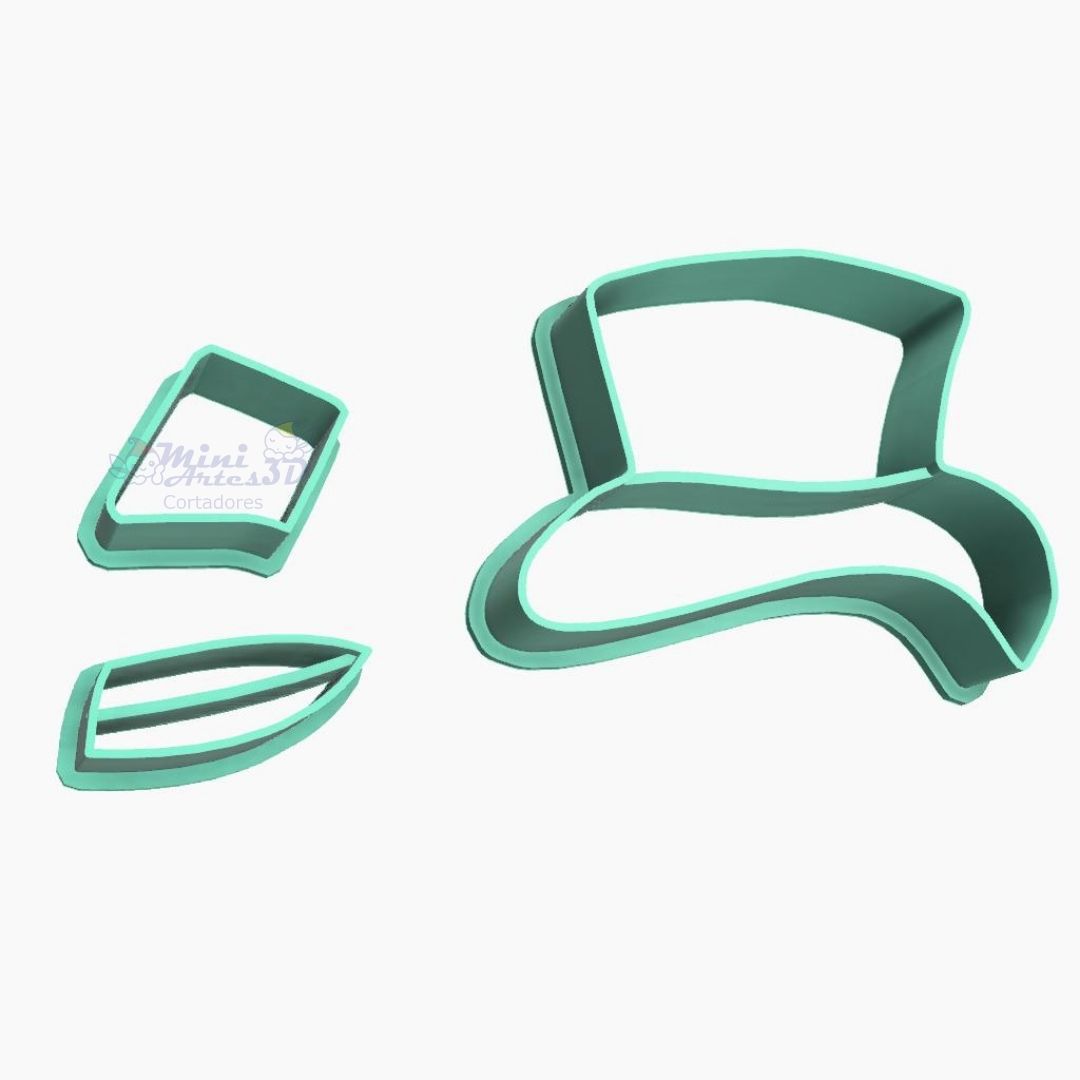 Cortador Modular Alice no pais das maravilha chapeu chapeleiro ...