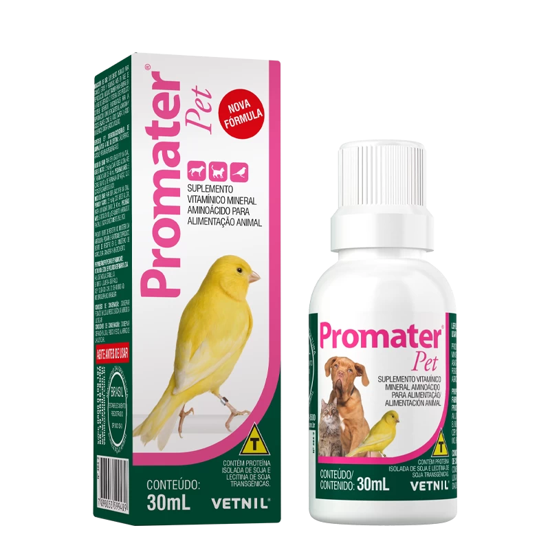 Promater Líquido - Suplemento Para Reprodução - 30ml e 1L - Vetnil ...
