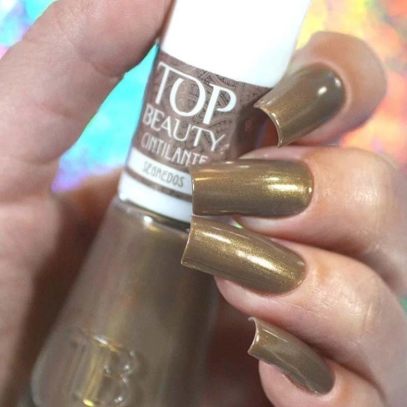 Esmalte Top Beauty Premium Segredos 9ml - Atacado do Esmalte