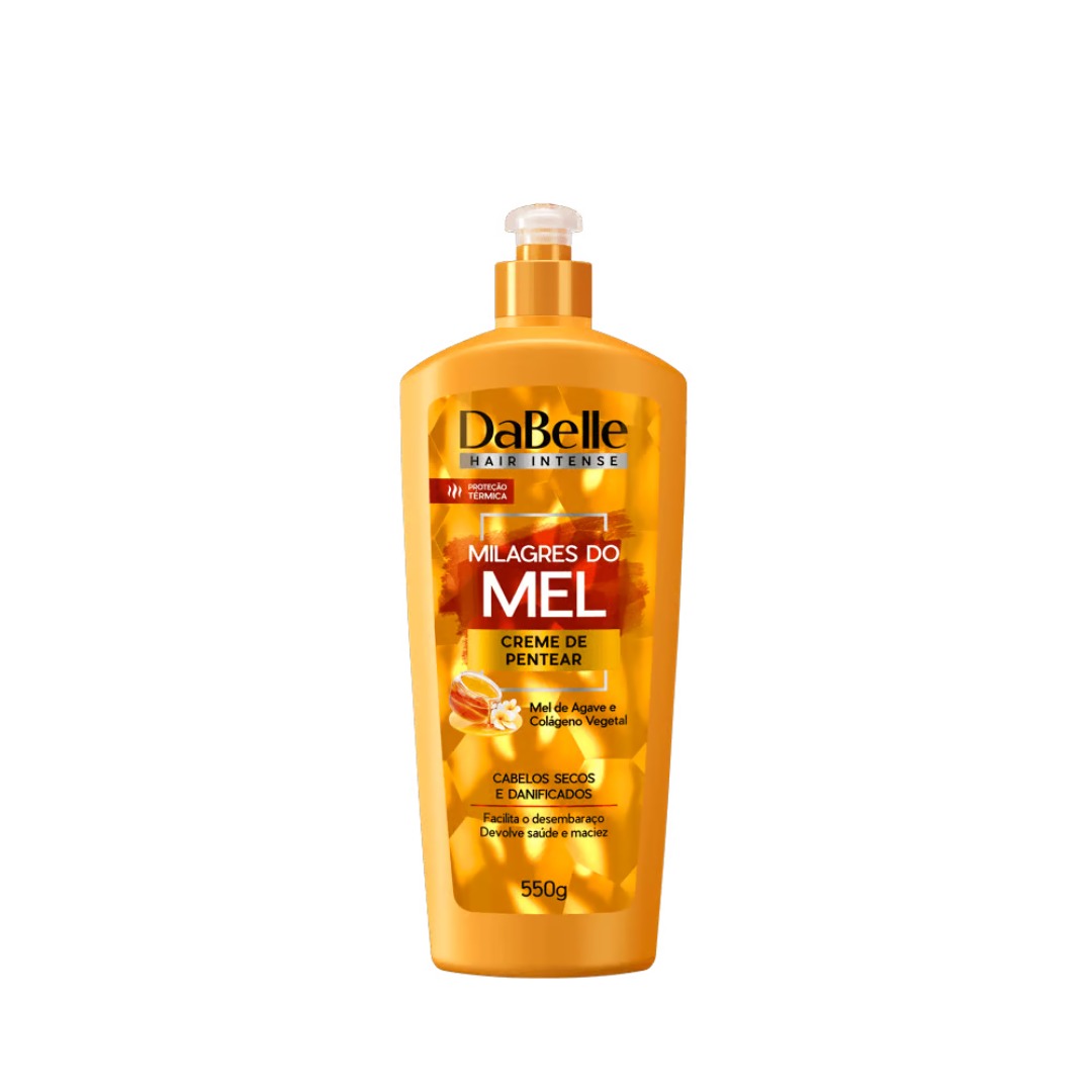 Dabelle Creme de Pentear Milagres do Mel 550G - Atacado do Esmalte