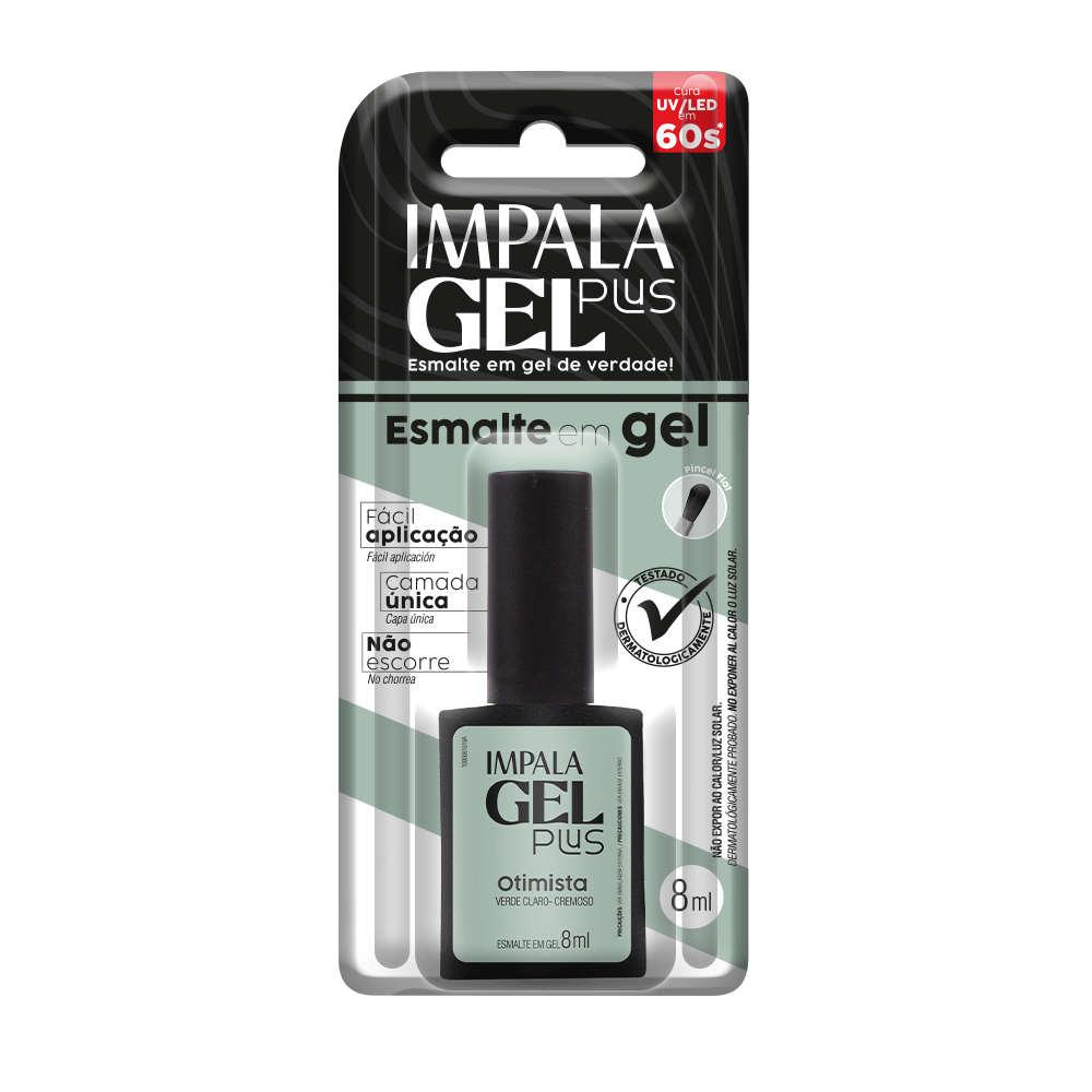 Esmalte Impala Gel Plus Otimista - Atacado do Esmalte
