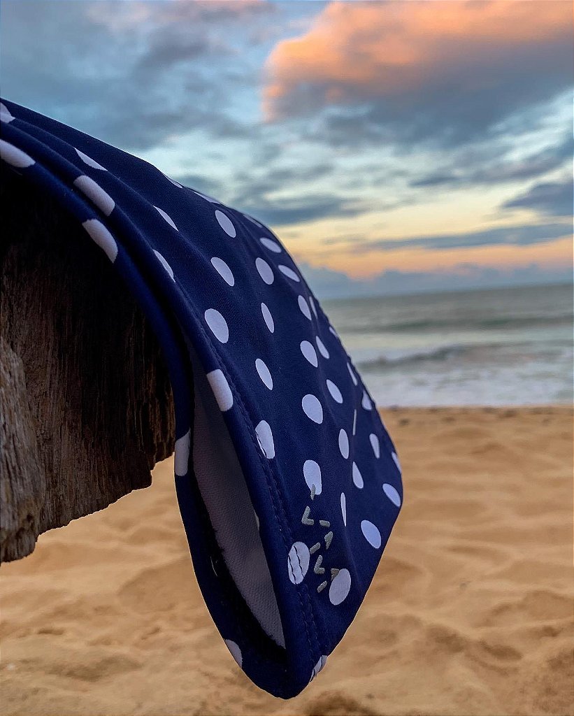 Sunga VM Clássica Estampada Poa Trancoso - VM Wear