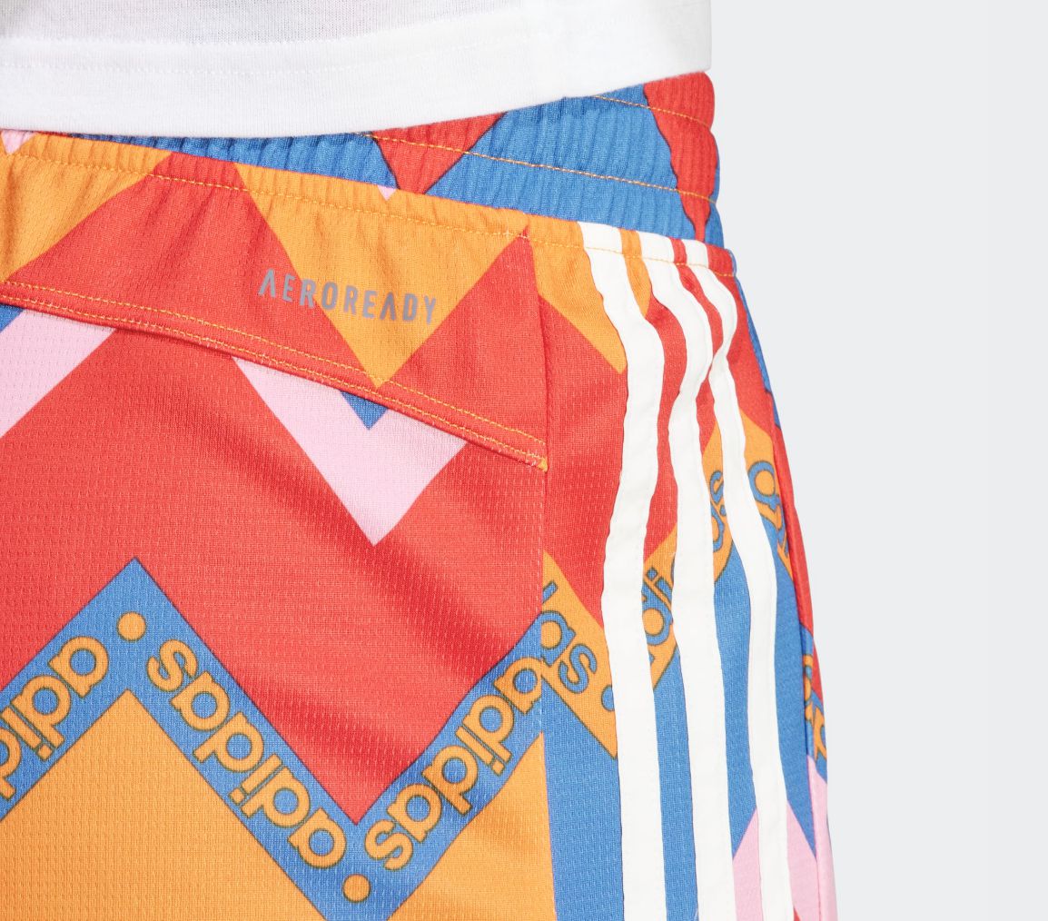 Shorts Adidas X Farm Rio Pacer Unit Orange - Squash Store