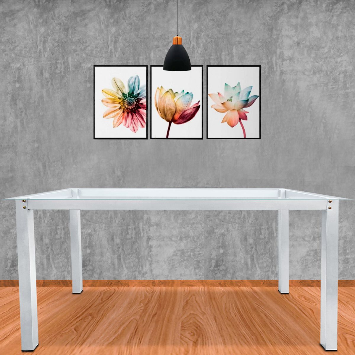 Base De Mesa Retangular Olten 1,20m - Branco - Loja da Isa | Sua casa ...