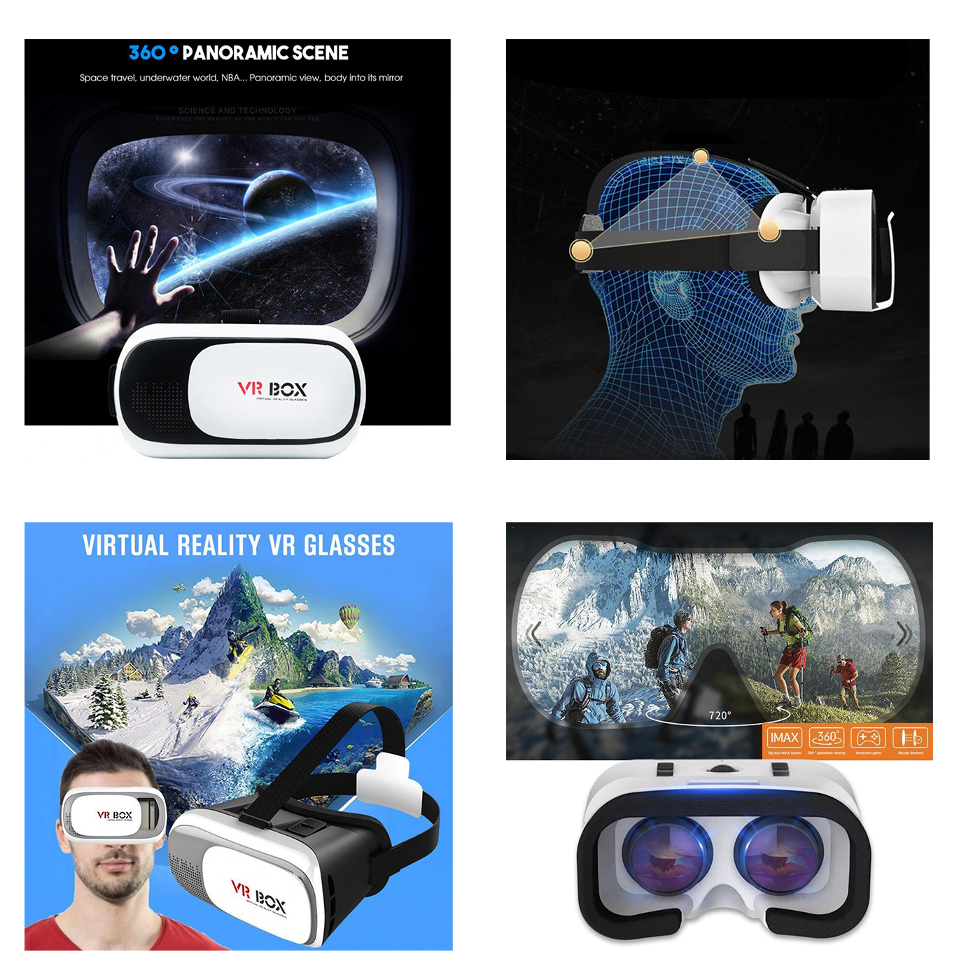 Óculos Realidade Virtual Vr Box 2.0 + Controle Cardboard 3d - A7L Store ...