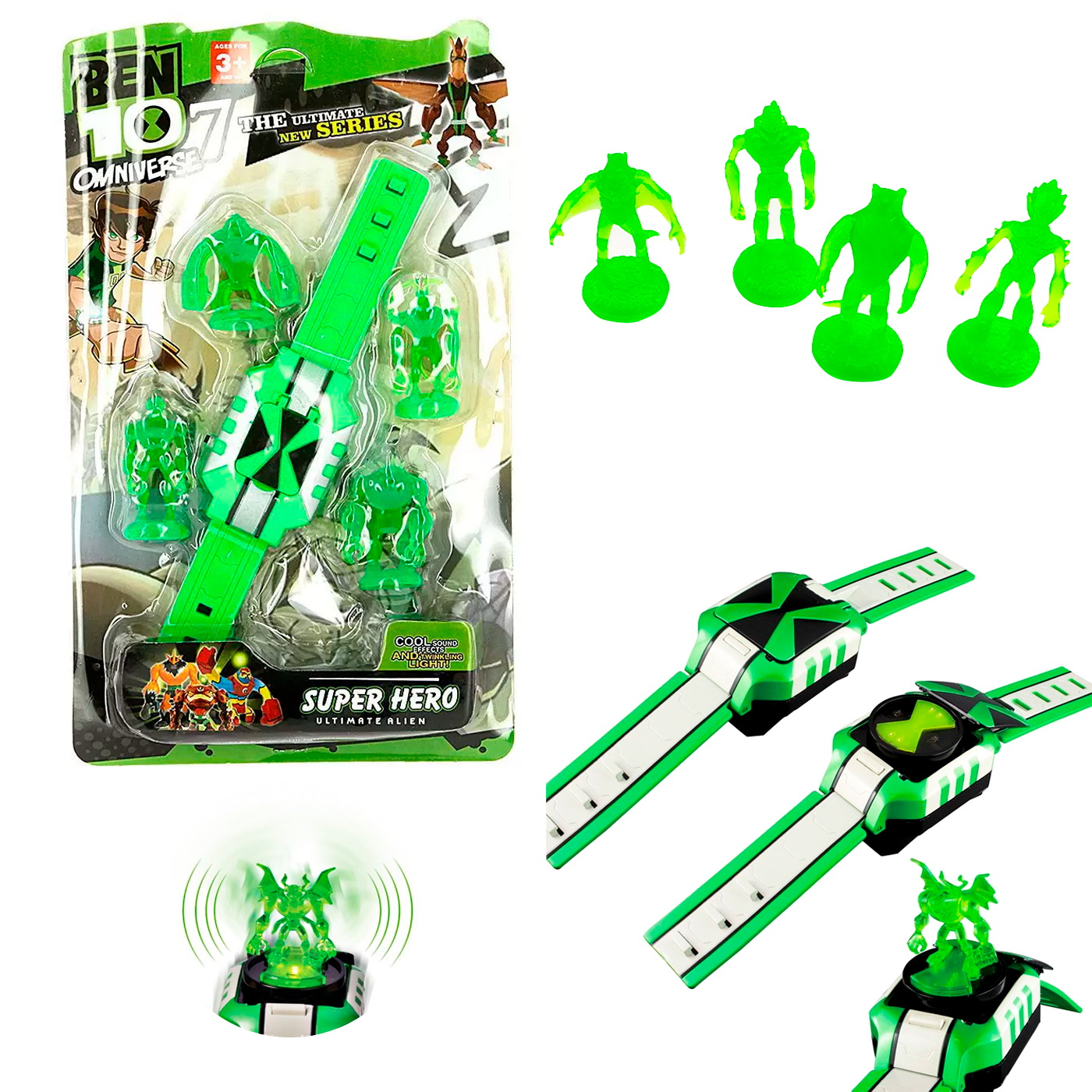 Relógio Ben 10 Omnitrix C/ Luz E Som Omniverse Brinquedo - A7L Store | Sua necessidade ao ...