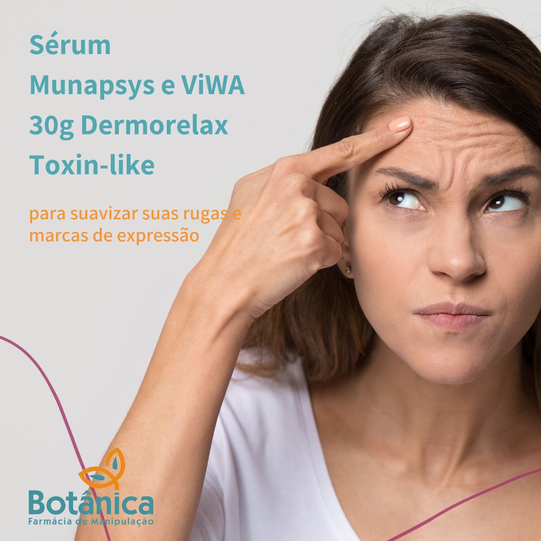 Sérum Munapsys e ViWA 30g Dermorelax-Toxin-like - Revolucione sua pele ...