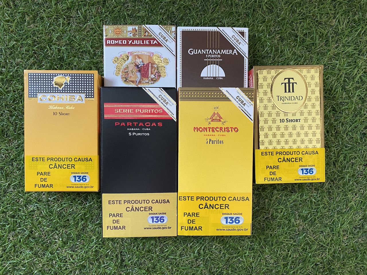 Seleção Charutos Puritos Cubanos - PipeSmoking360 - Cachimbos e Charutos
