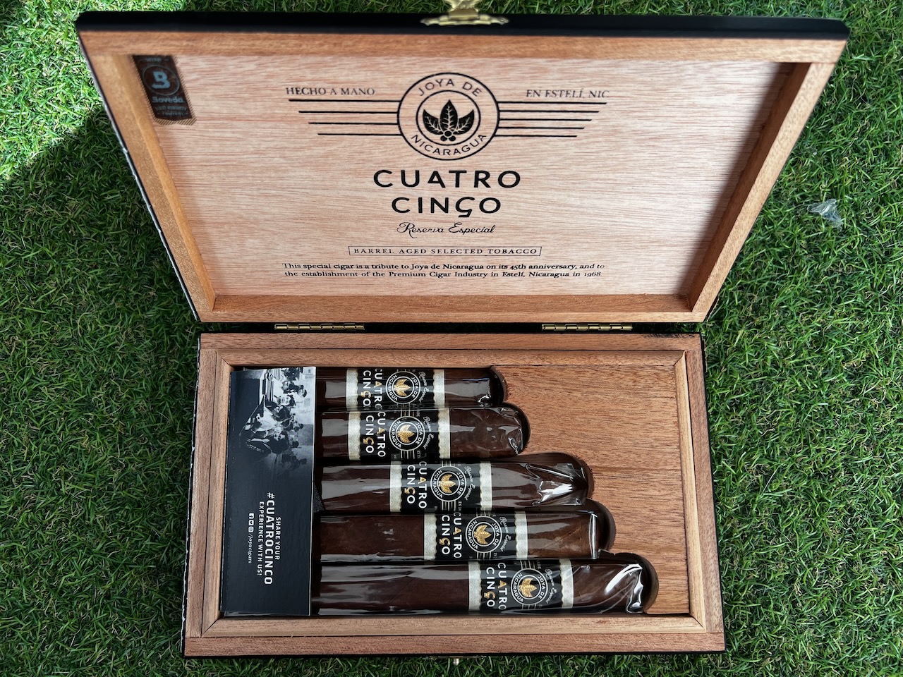 Kit Charutos Joya de Nicaragua Cuatro Cinco Reserva Especial ...