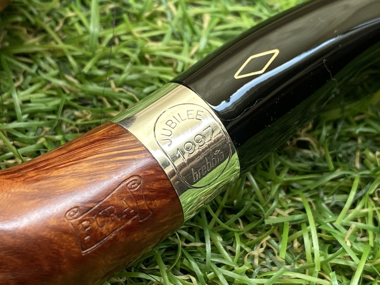 Cachimbo Italiano Brebbia Pura Jubilee 1997 - Calabash - PipeSmoking360 ...