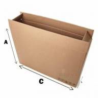 CAIXA DE PAPELÃO P/ TV LCD 32'' - CX044 C:85 X L:20 X A:60 CM ...