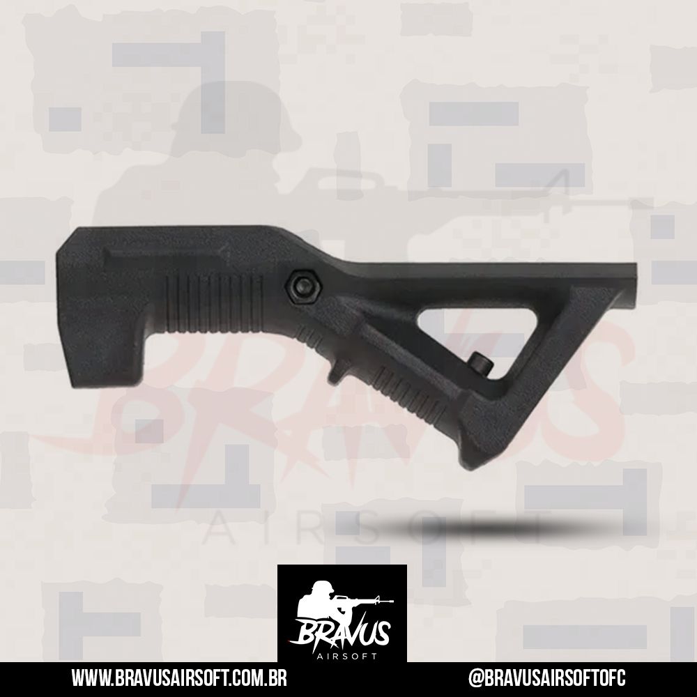 Grip Airsoft Aps Angular Com Laser Preto - BRAVUS AIRSOFT - A MELHOR ...