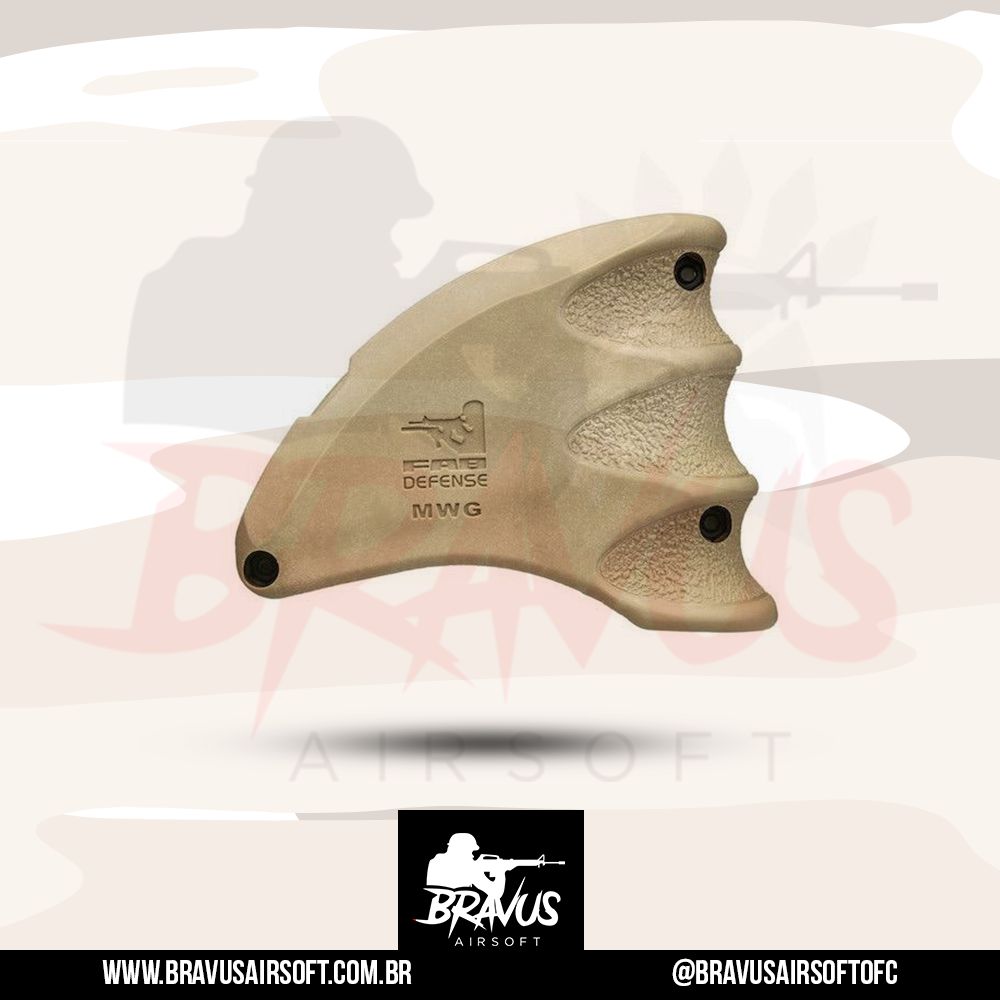 GRIP TÁTICO MAGWELL MWG MAKO - FAB DEFENSE - BRAVUS AIRSOFT - A MELHOR ...