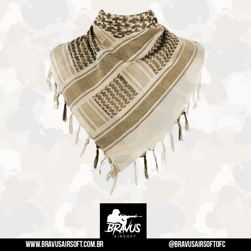 Lenço Tático Shemagh - NTK - BRAVUS AIRSOFT - A MELHOR LOJA DO ABC