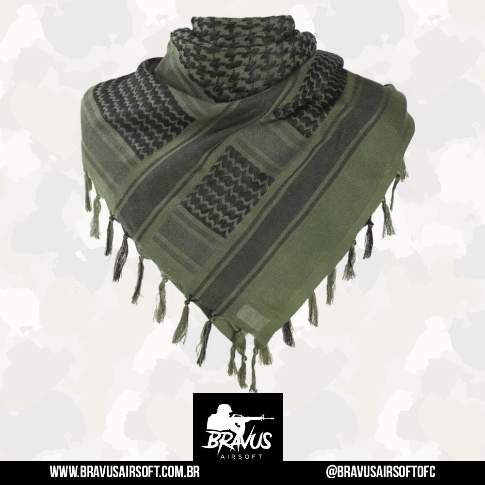 Lenço Tático Shemagh - NTK - BRAVUS AIRSOFT - A MELHOR LOJA DO ABC