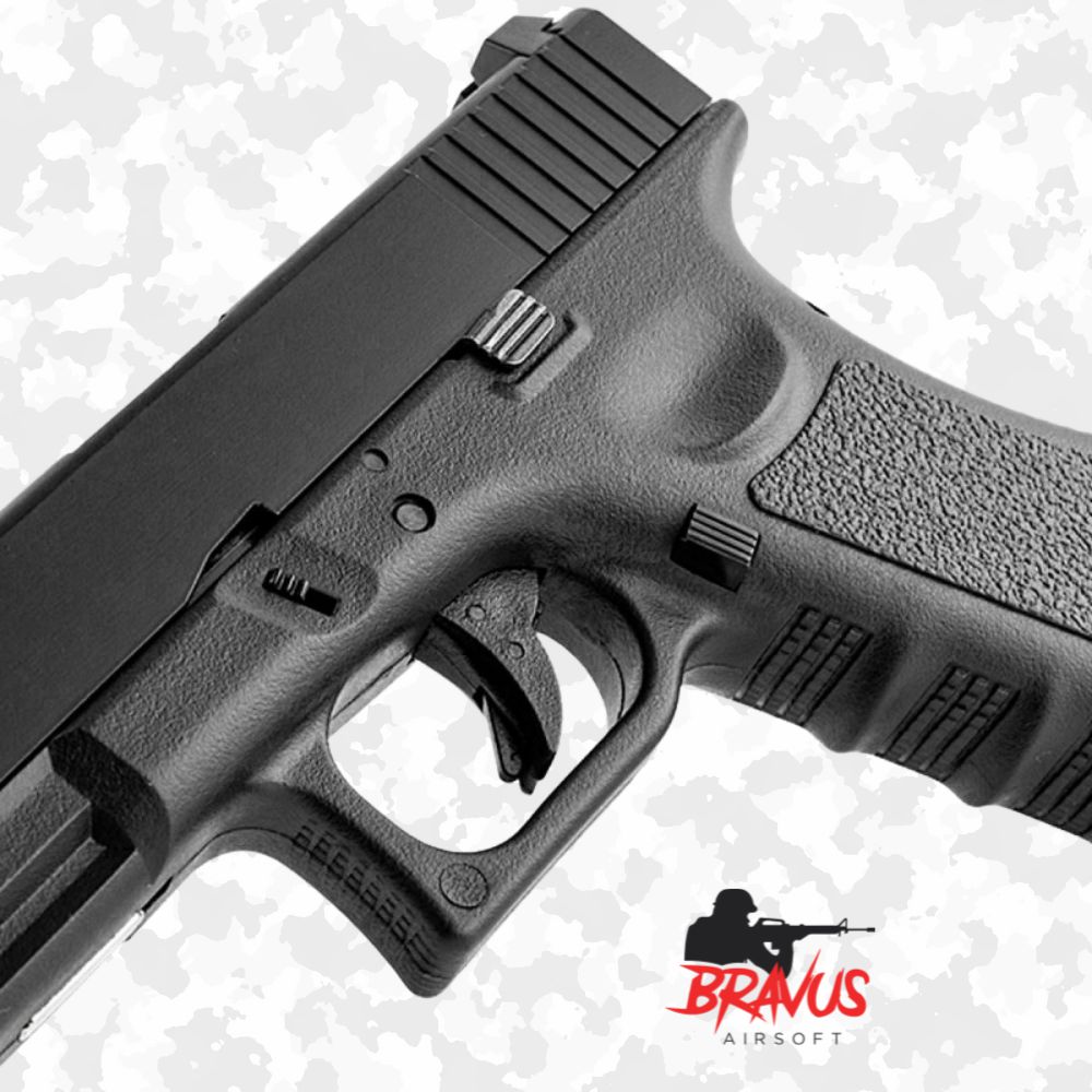 PISTOLA AIRSOFT GLOCK GBB G17 R17 - ARMY ARMAMENT - BRAVUS AIRSOFT - A ...