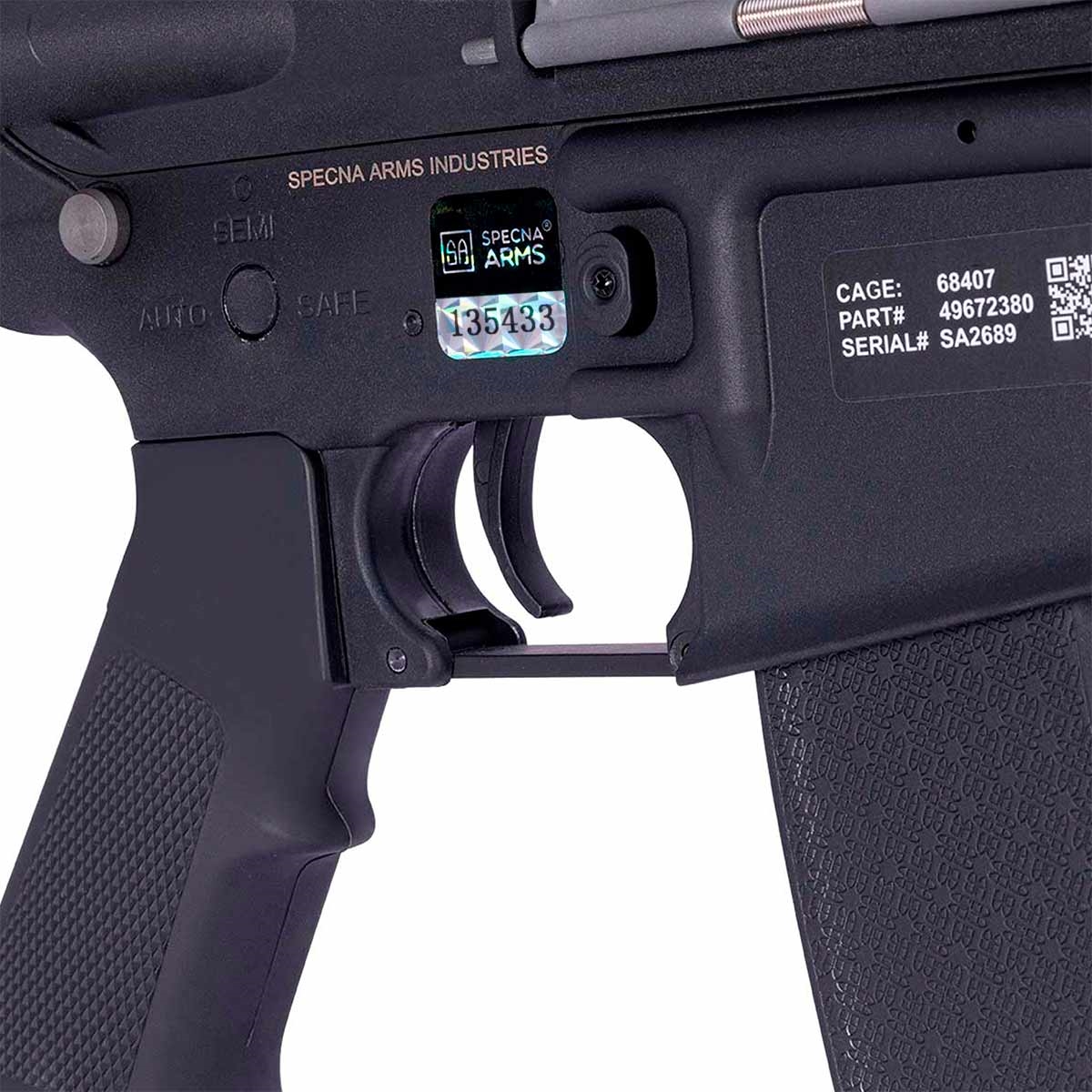 RIFLE DE AIRSOFT M4 CARBINE LONG M-LOK SA-C14 BLACK CORE C-SERIES ...