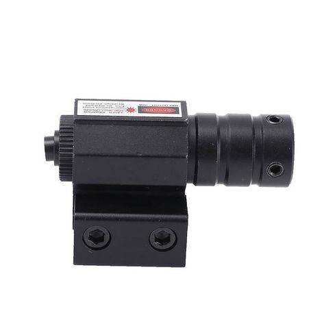 MIRA LASER PEQUENA COR PRETA P/ TRILHO DE 11mm / 22mm - BRAVUS AIRSOFT ...