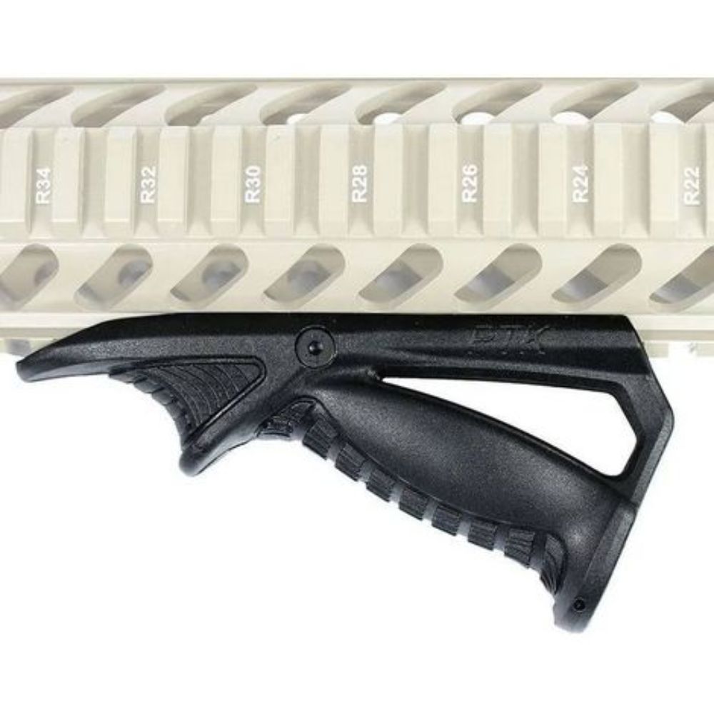 Front Grip Angular Modelo PTK c/ Apoio Polegar - PRETO - BRAVUS AIRSOFT ...