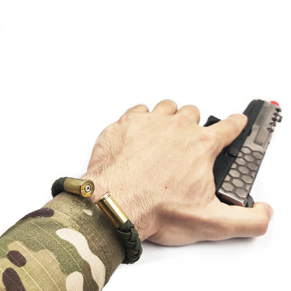 Pulseira Militar SEAL - Verde Oliva - BRAVUS AIRSOFT - A MELHOR LOJA DO ABC