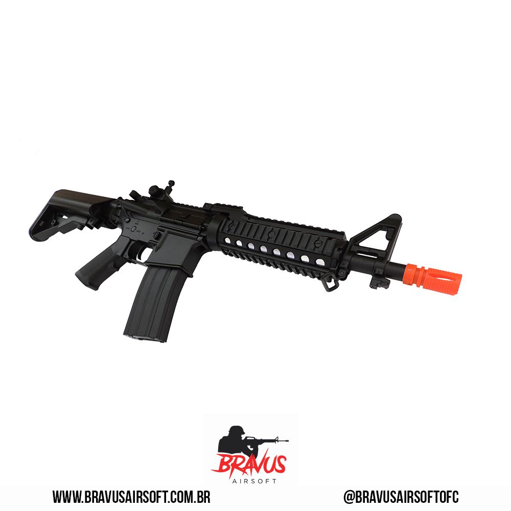 RIFLE AIRSOFT CM505 M4 RAS II M4A1 AEG - CYMA - BRAVUS AIRSOFT - A ...