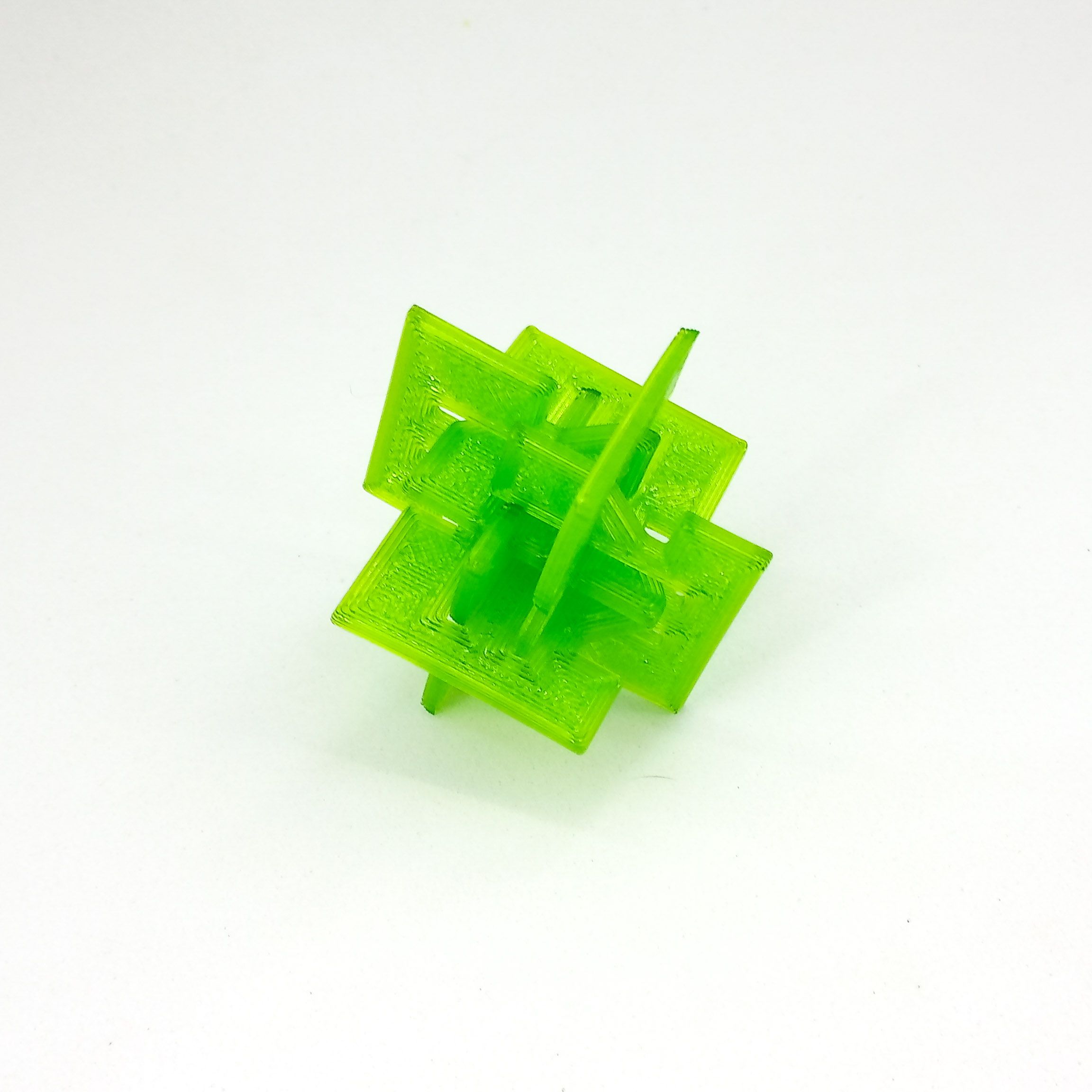 Puzzle (knot) Cube - CerejaVermelha