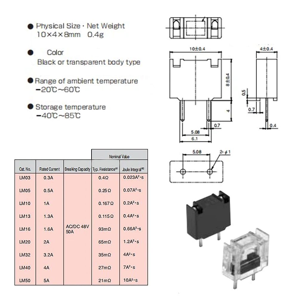Fusível Fanuc Daito 5A A60l-0001-0290# LM50 - ON ELETRICA - Melhores ...