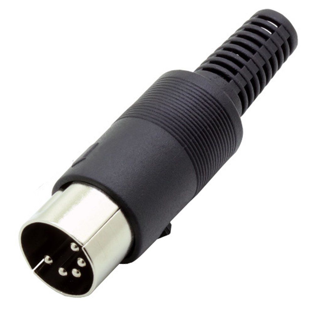 Conector 5 Pinos Padrão DIN Macho Lado Cabo - ON ELETRICA - Melhores ...