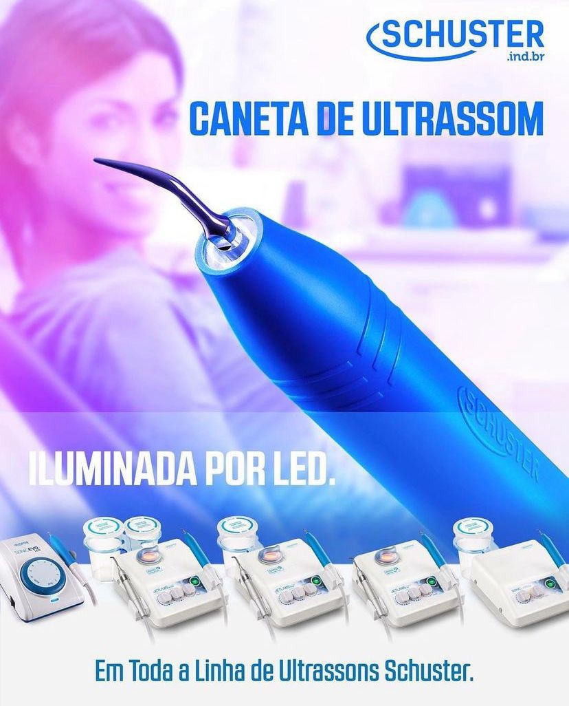 CANETA ULTRASSOM LED - ORIGINAL SCHUSTER 105674 - Auxilium Odonto