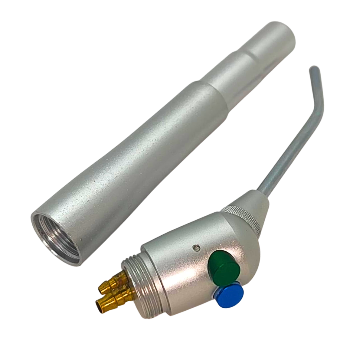 SERINGA TRIPLICE REDONDA CABO ALUMINIO D/G PREMIUM - Auxilium Odonto